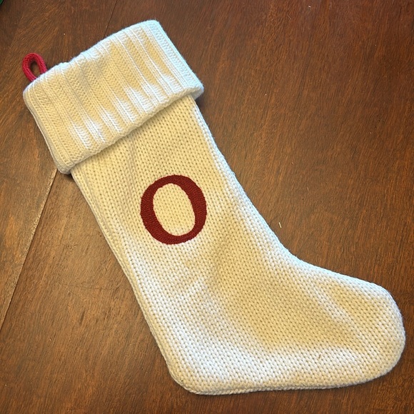 Wondershop | Holiday | Target Wondershop White Stocking O Monogram ...